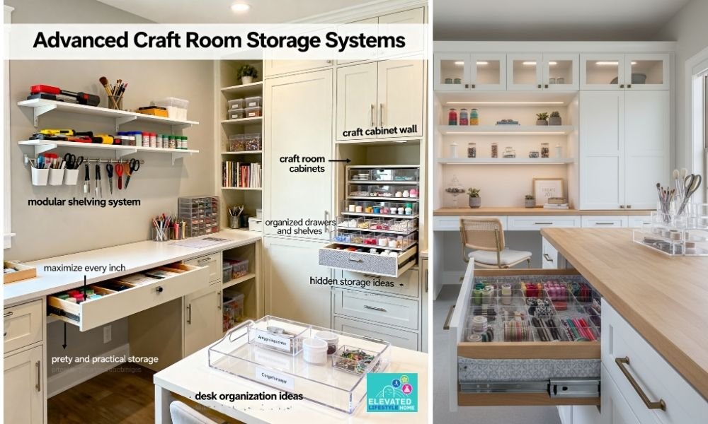 13 Craft Room Storage Ideas For An Amazing & Inspiring Space